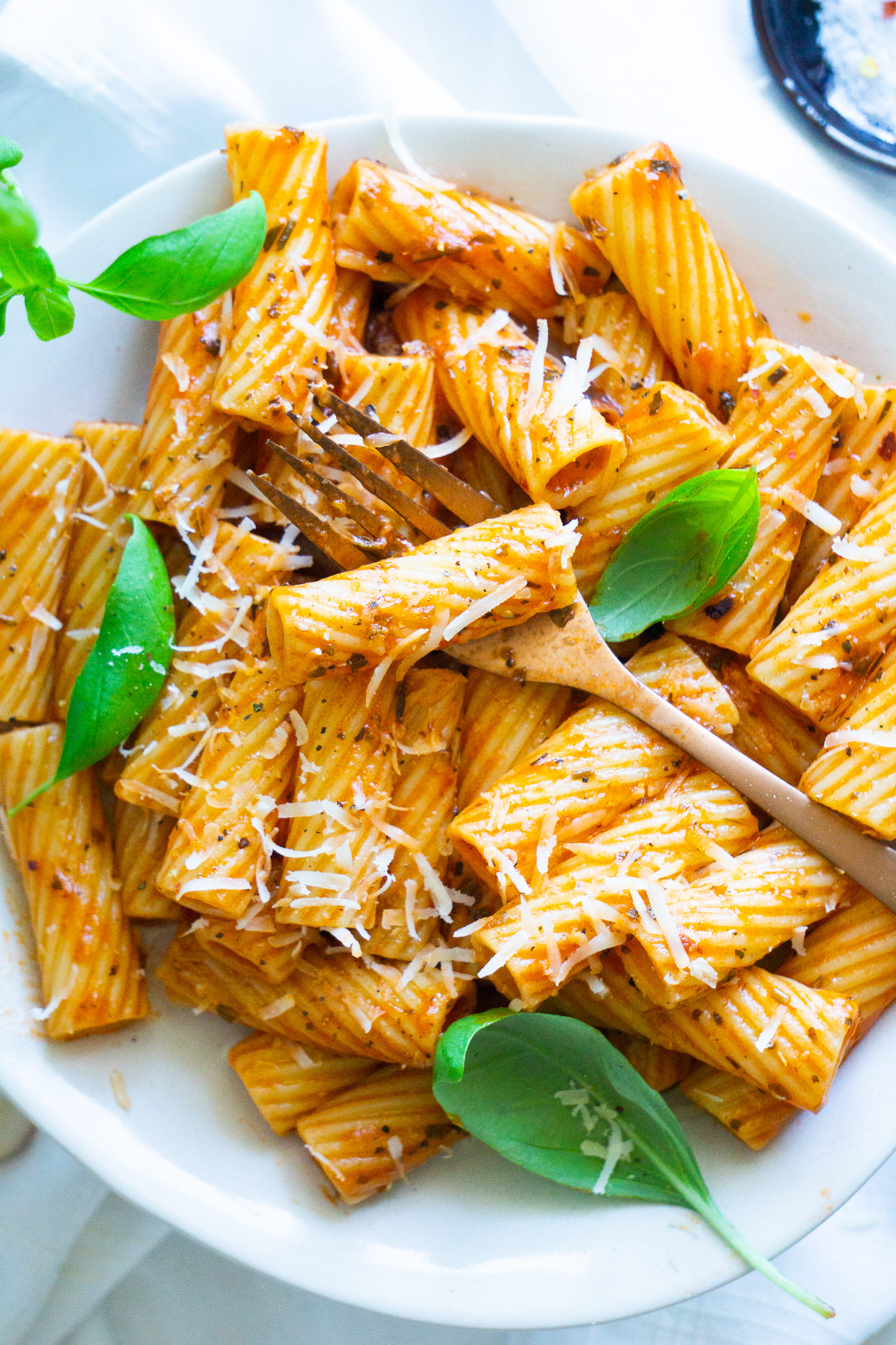 Receita de Pasta All' Arrabbiata - SpicyVegg