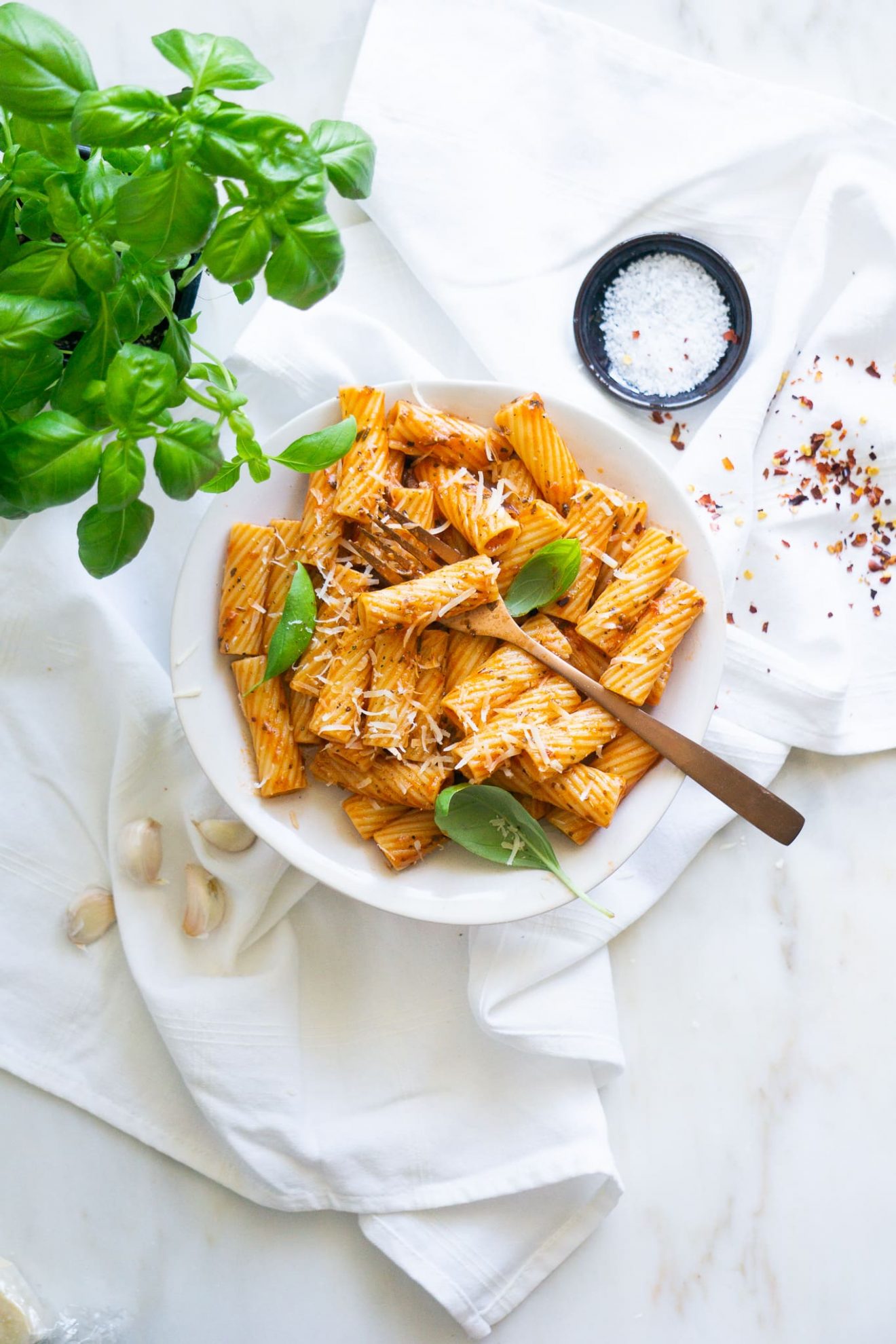 Receita de Pasta All' Arrabbiata - SpicyVegg